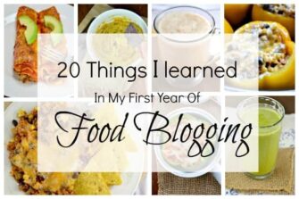 20 Things I Learned In My First Year of Food Blogging - Build Your Bite