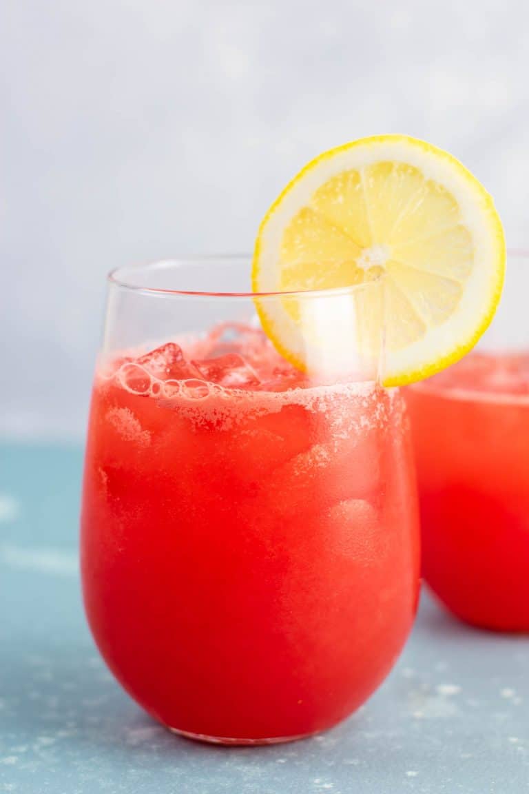 Sparkling Watermelon Lemonade Recipe - Build Your Bite