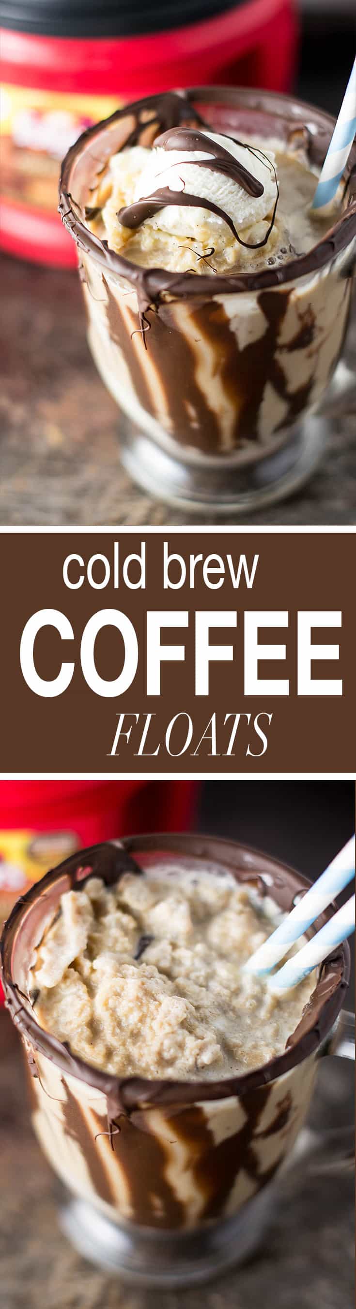 Cold Brew Coffee Floats Recipe - w/ cold brew Starbucks coffee and ...