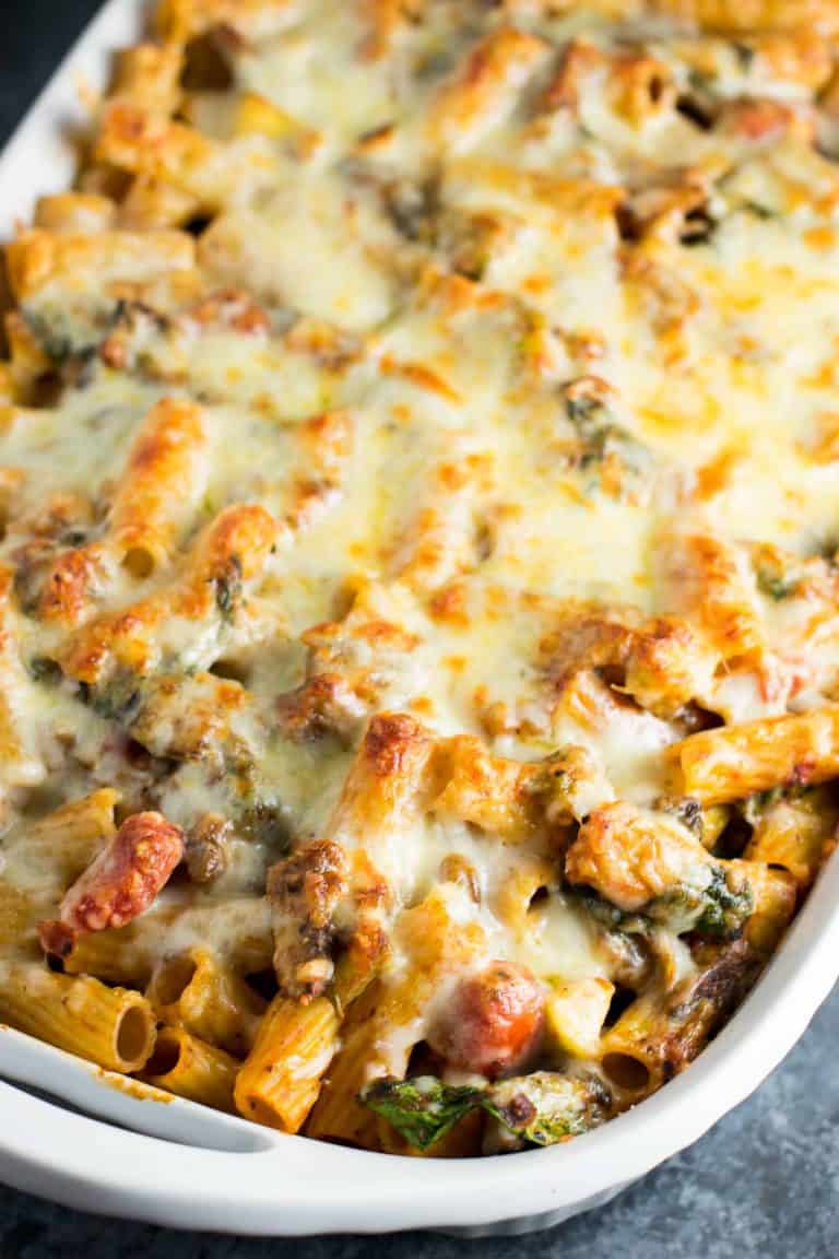 Veggie Lover's Baked Rigatoni - Build Your Bite