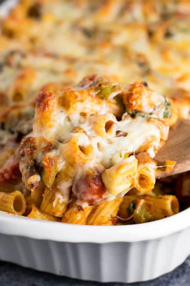 Veggie Lover's Baked Rigatoni - Build Your Bite