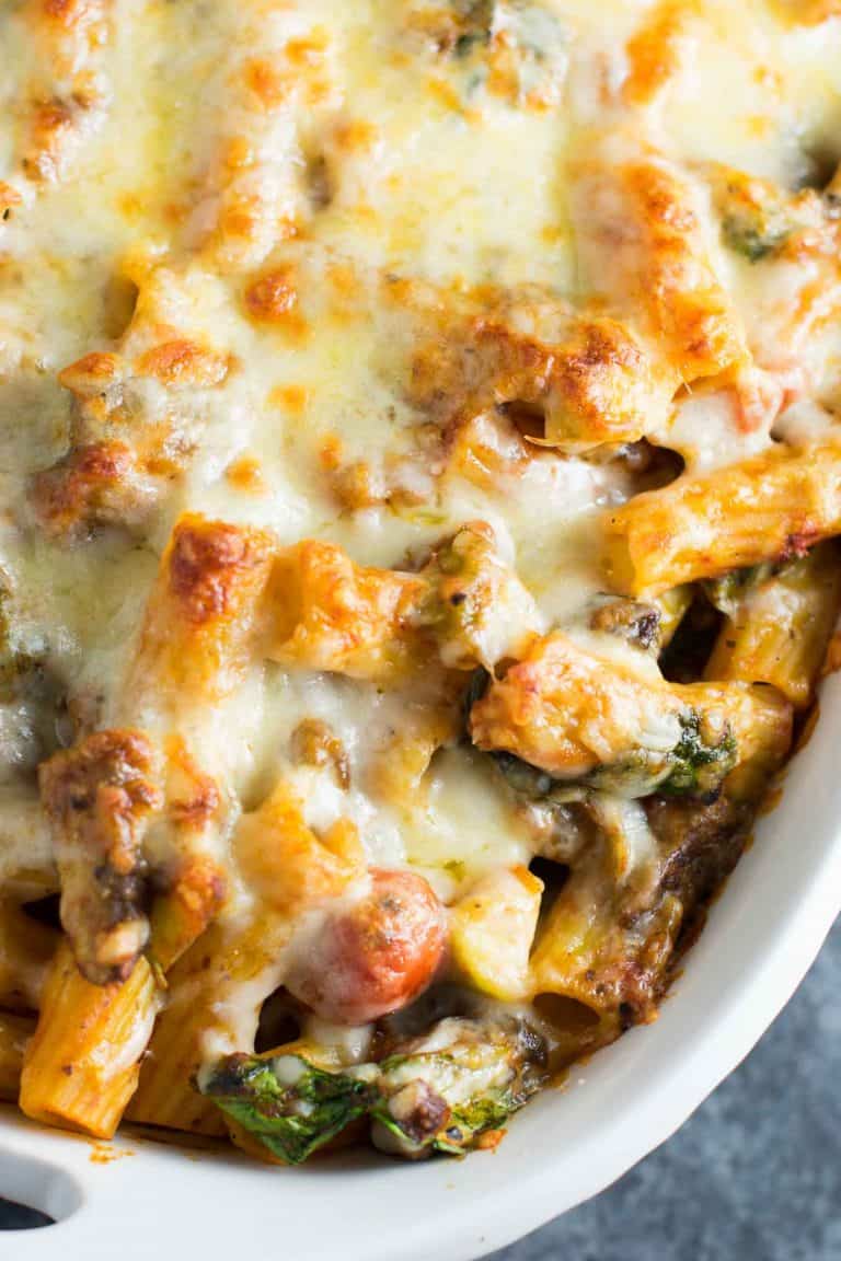 Veggie Lover's Baked Rigatoni - Build Your Bite