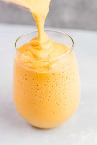 Frozen Pumpkin Pie Smoothie - made with just 5 ingredients