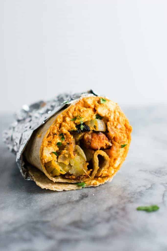 The Best Vegan Breakfast Burrito Recipe - Build Your Bite