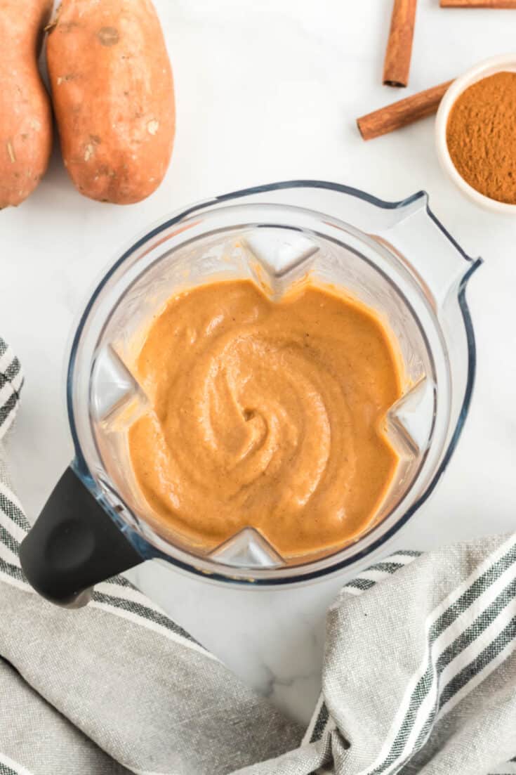 Easy Sweet Potato Smoothie Recipe - Build Your Bite