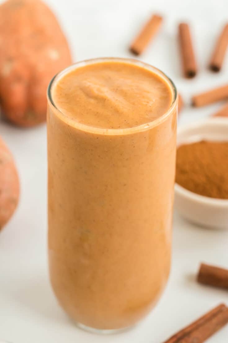 Easy Sweet Potato Smoothie Recipe - Build Your Bite