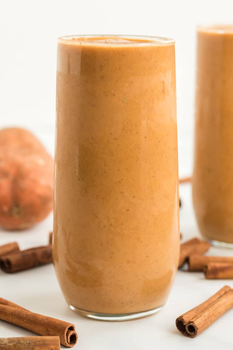 Easy Sweet Potato Smoothie Recipe - Build Your Bite