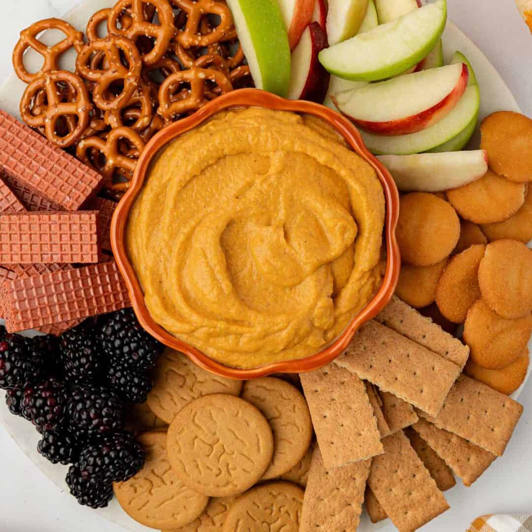 Pumpkin Cream Cheese Dip - Build Your Bite