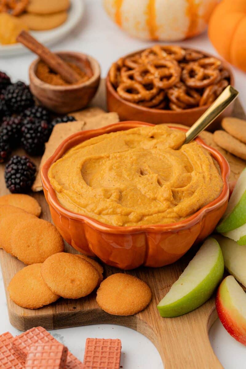 Pumpkin Cream Cheese Dip - Build Your Bite