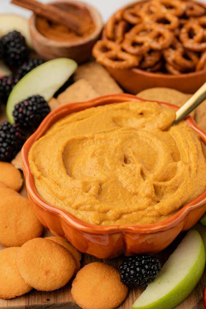 Pumpkin Cream Cheese Dip - Build Your Bite