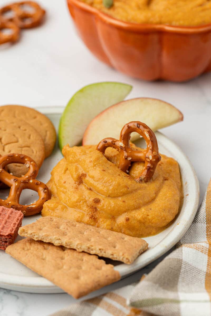Pumpkin Cream Cheese Dip - Build Your Bite