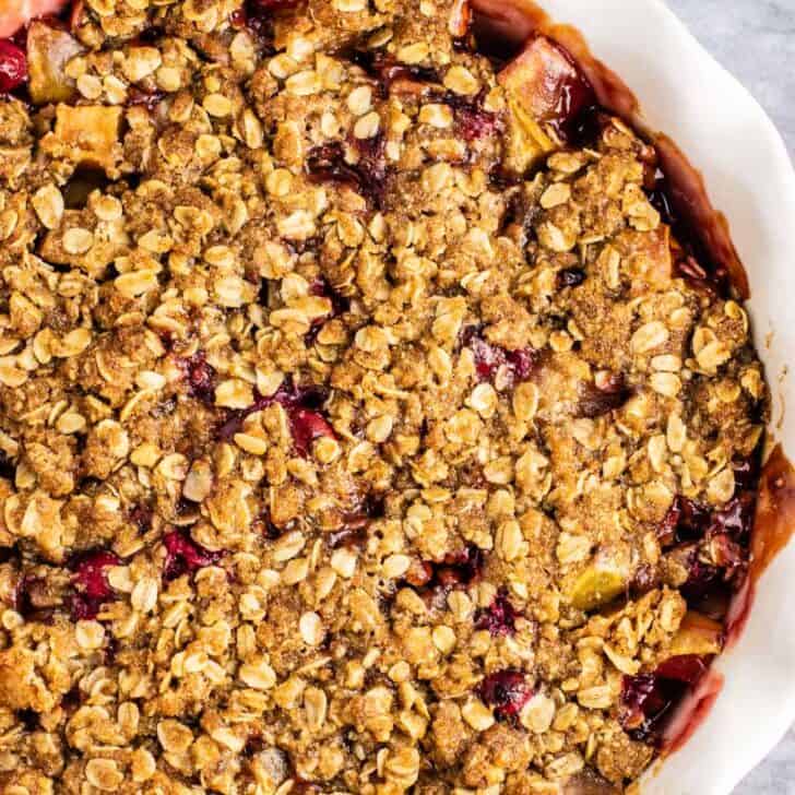 Cranberry Apple Crisp Recipe - Build Your Bite
