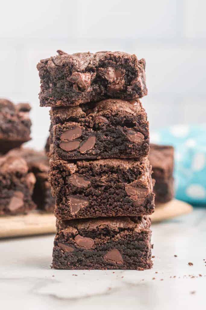 The Best Cake Mix Brownies Recipe - Build Your Bite