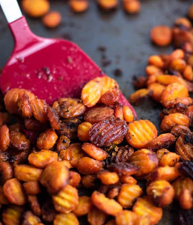 The Best Roasted Frozen Carrots Recipe - Build Your Bite