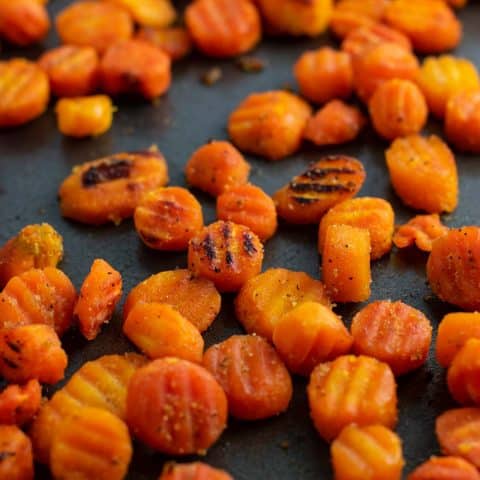 The Best Roasted Frozen Carrots Recipe - Build Your Bite
