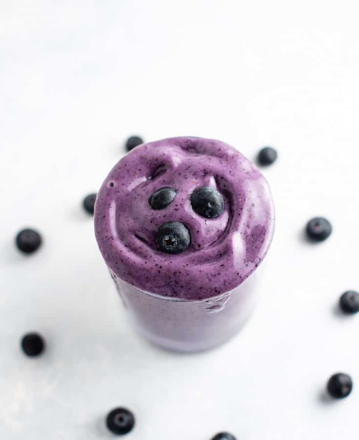 Blueberry Banana Smoothie Recipe - Build Your Bite