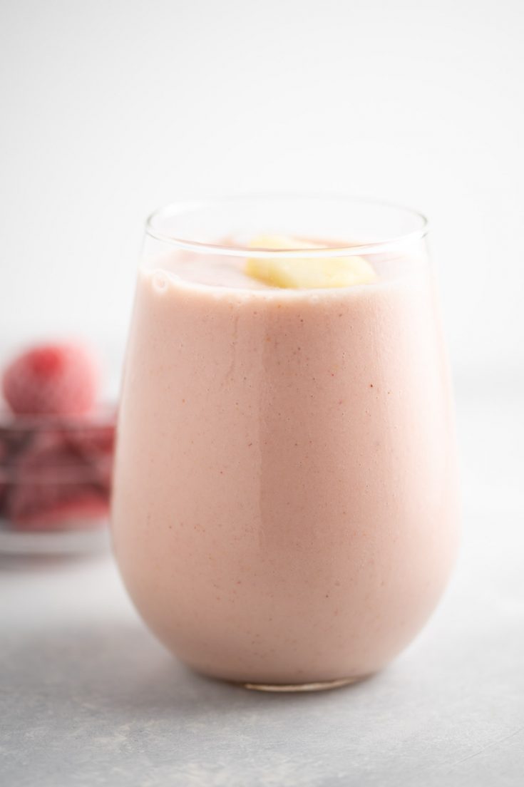 Strawberry Pineapple Smoothie Recipe - Build Your Bite