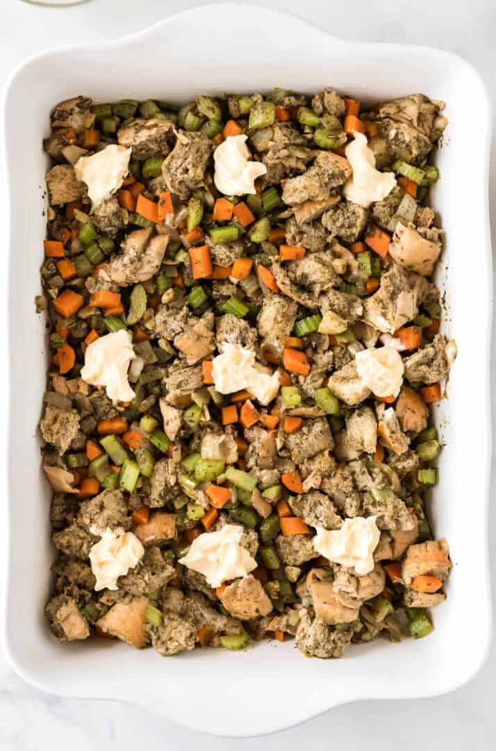 Vegan Stuffing Recipe - Build Your Bite