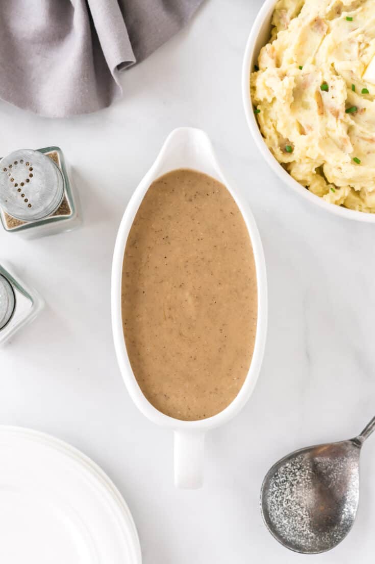 The Best Vegetarian Gravy Recipe - Build Your Bite