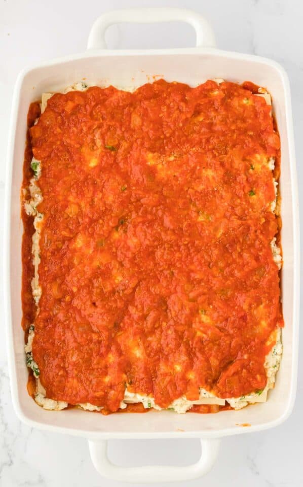 Cheese Lasagna with Ricotta Cheese - Build Your Bite