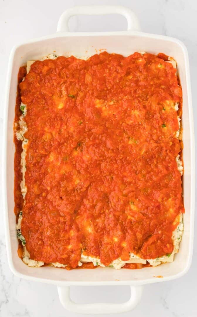 Cheese Lasagna with Ricotta Cheese - Build Your Bite