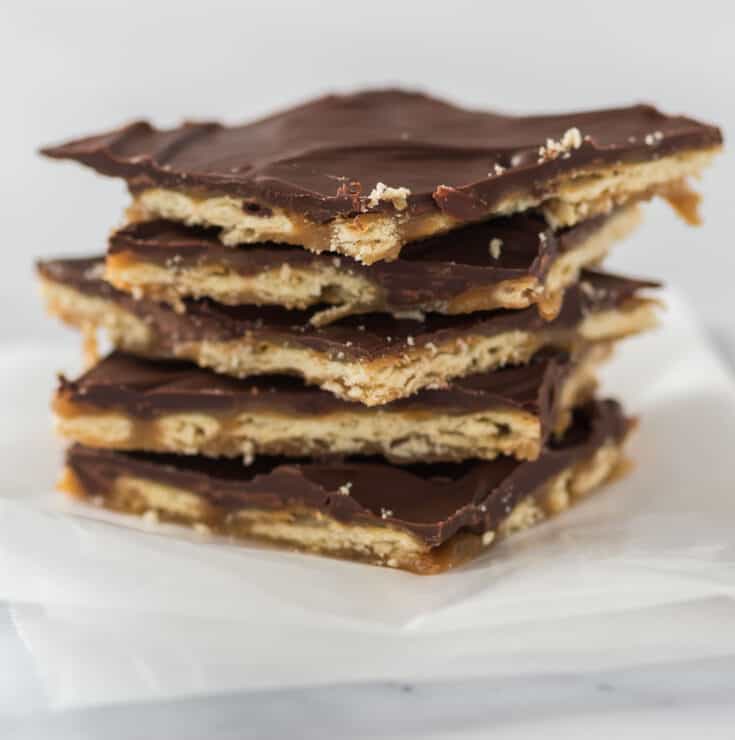 Christmas Crack Recipe (Saltine Toffee Candy) - Build Your Bite
