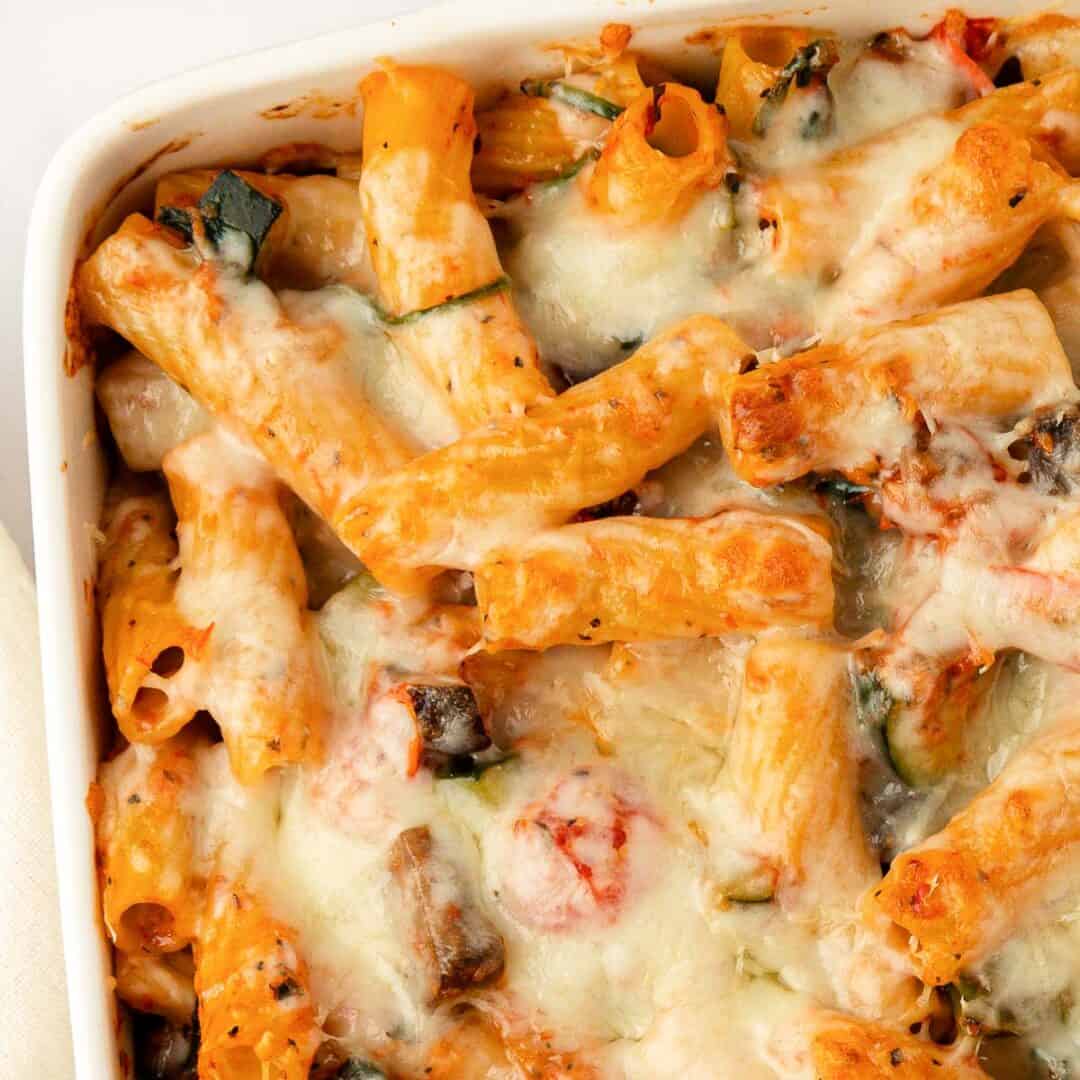 Veggie Lover's Rigatoni Recipe - Build Your Bite