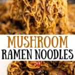 Asian Mushroom Ramen Noodles Recipe - Build Your Bite