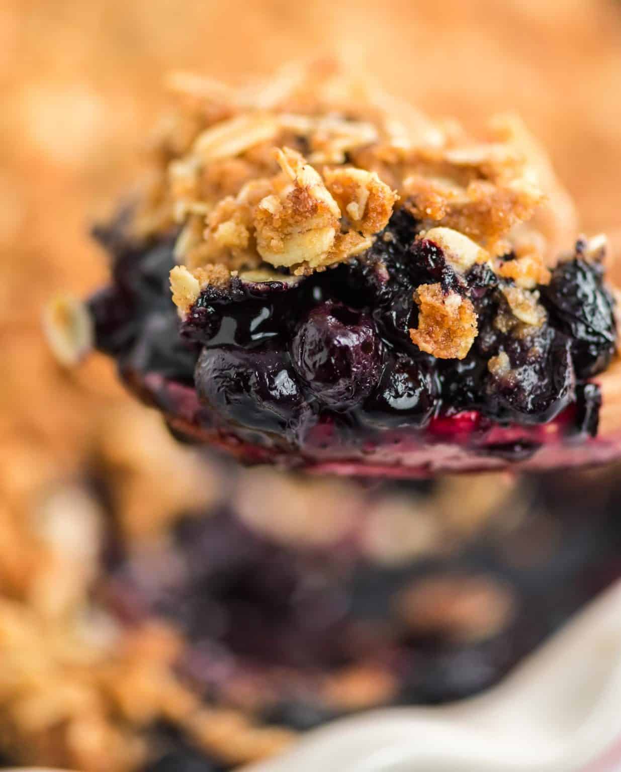 The Best Blueberry Crisp Recipe - Build Your Bite