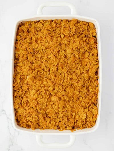 Cheesy Potatoes with Corn Flakes - Build Your Bite