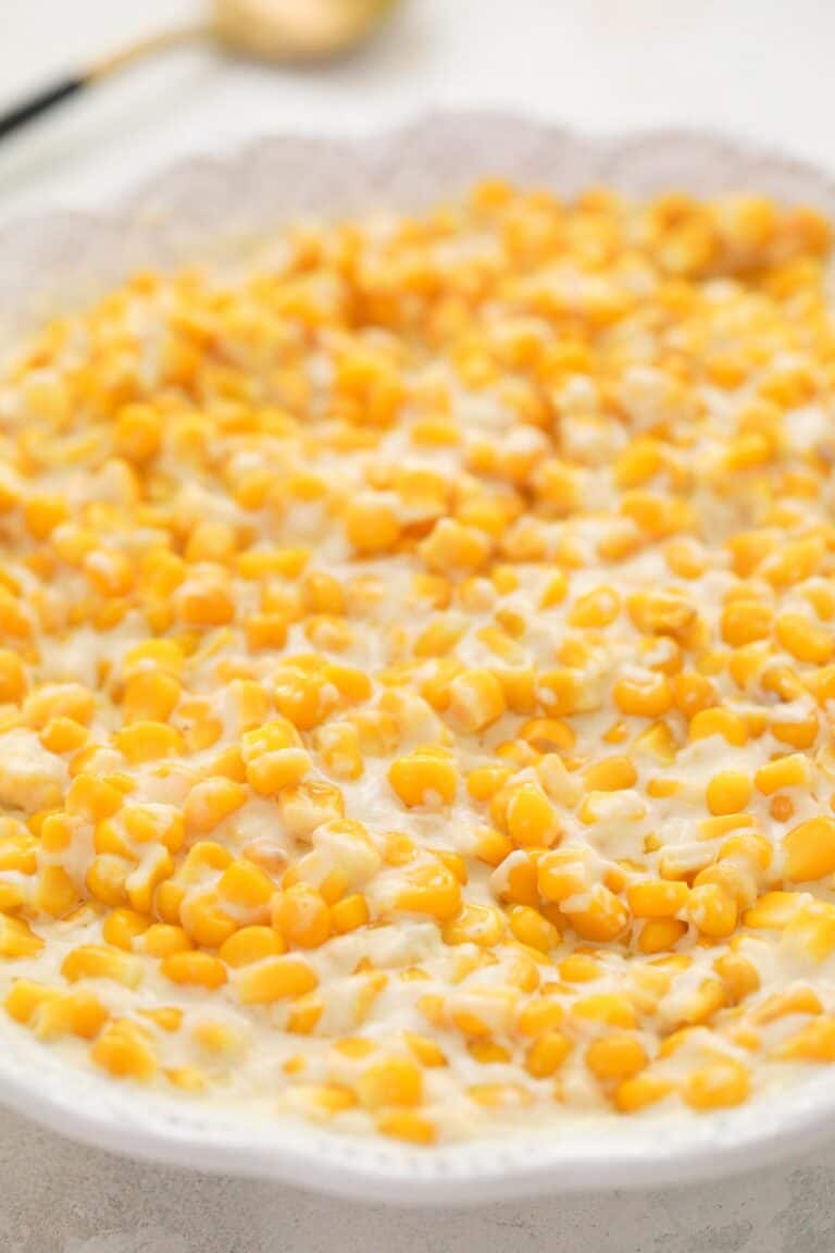 Creamed Corn with Cream Cheese - Build Your Bite