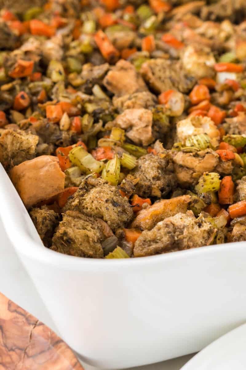 Vegan Stuffing Recipe - Build Your Bite