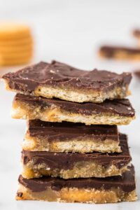 Ritz Cracker Toffee Recipe - Build Your Bite