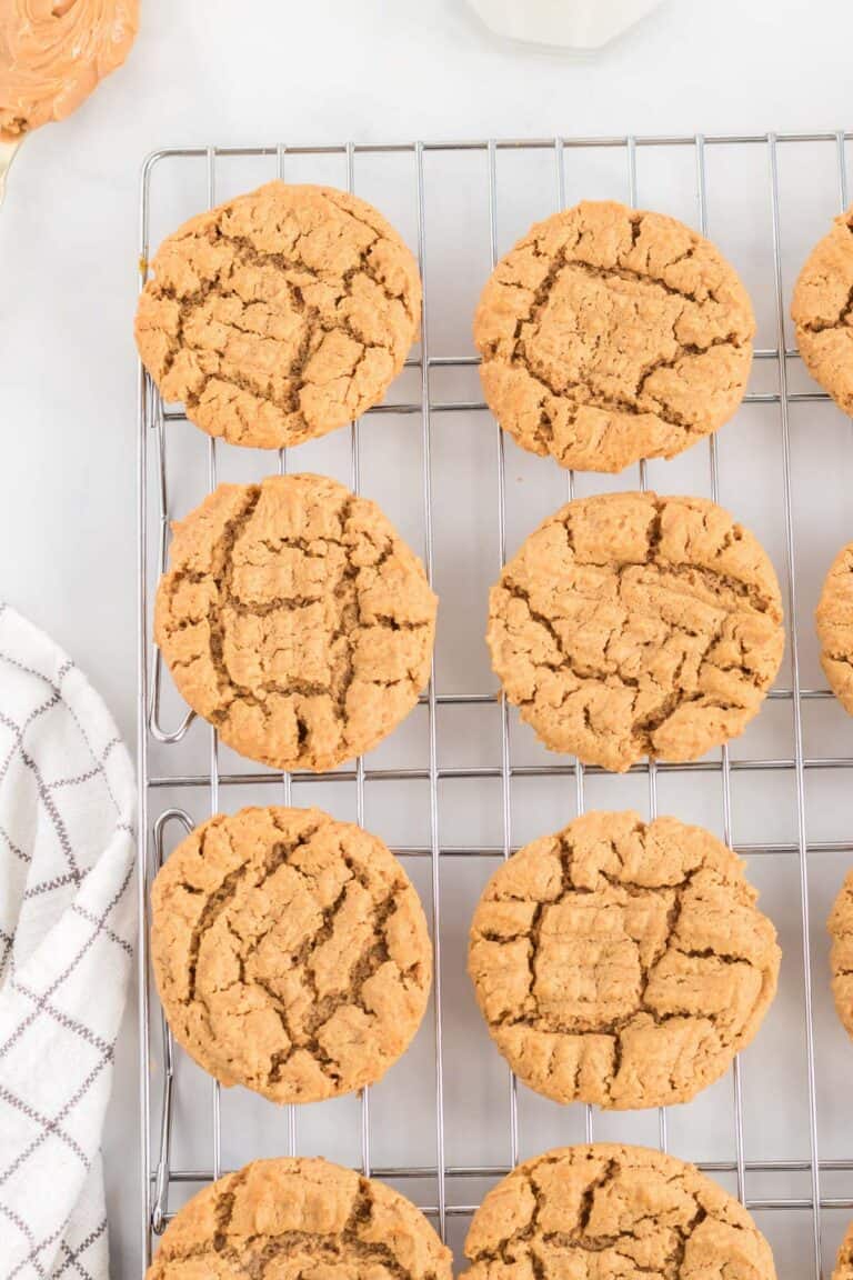 Gluten Free Peanut Butter Cookies Recipe - Build Your Bite