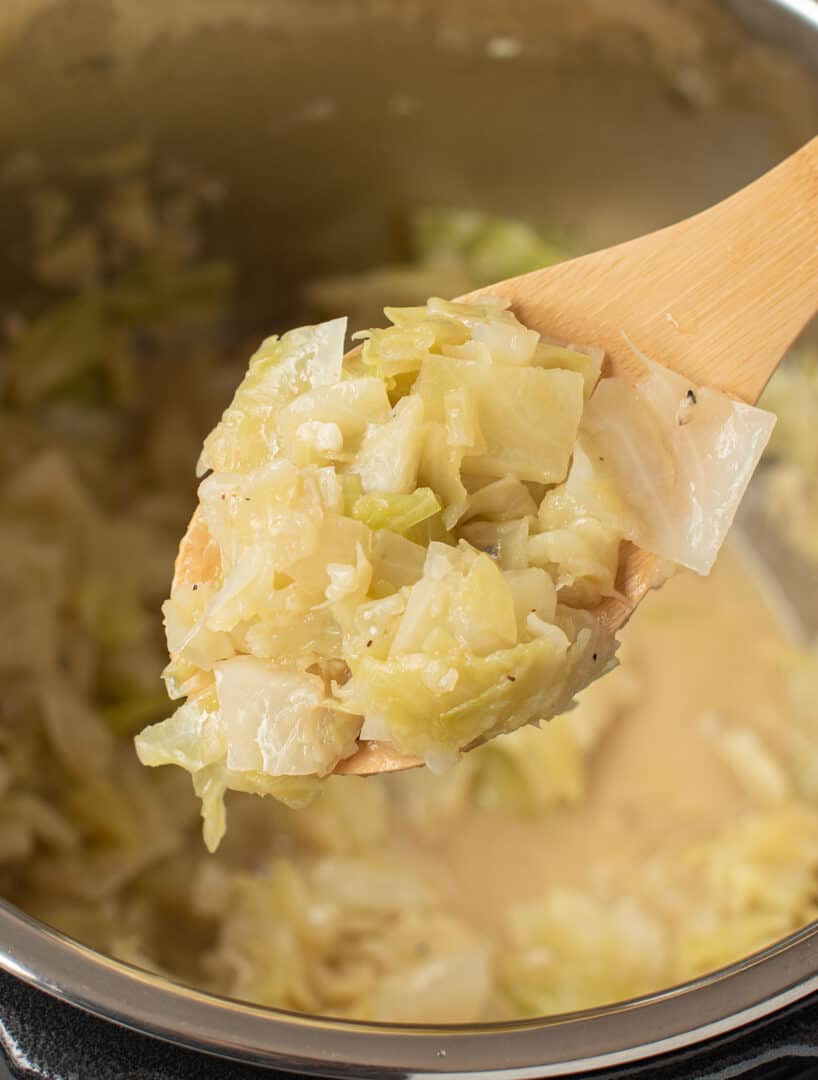 Instant Pot Buttered Cabbage Recipe - Build Your Bite