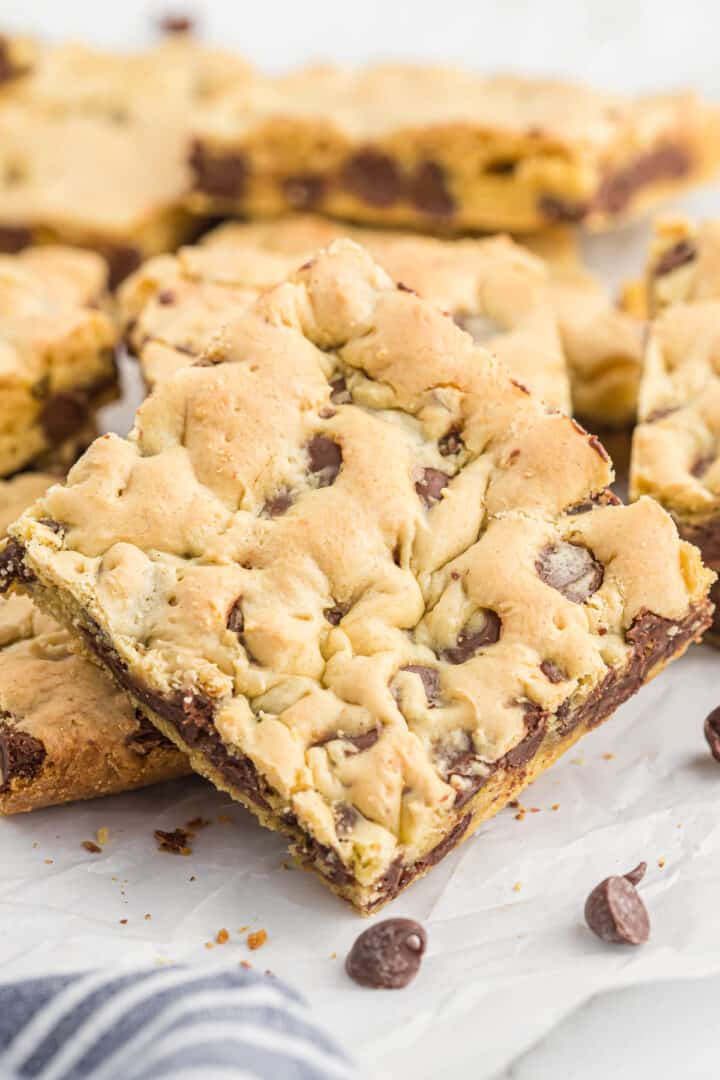 Cake Mix Cookie Bars- Build Your Bite