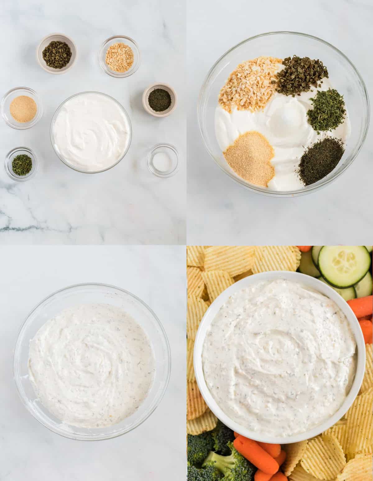 The Best Chip Dip Recipe - Build Your Bite