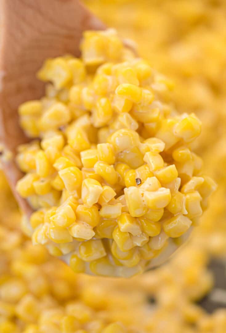 Creamy Honey Butter Skillet Corn Recipe - Build Your Bite