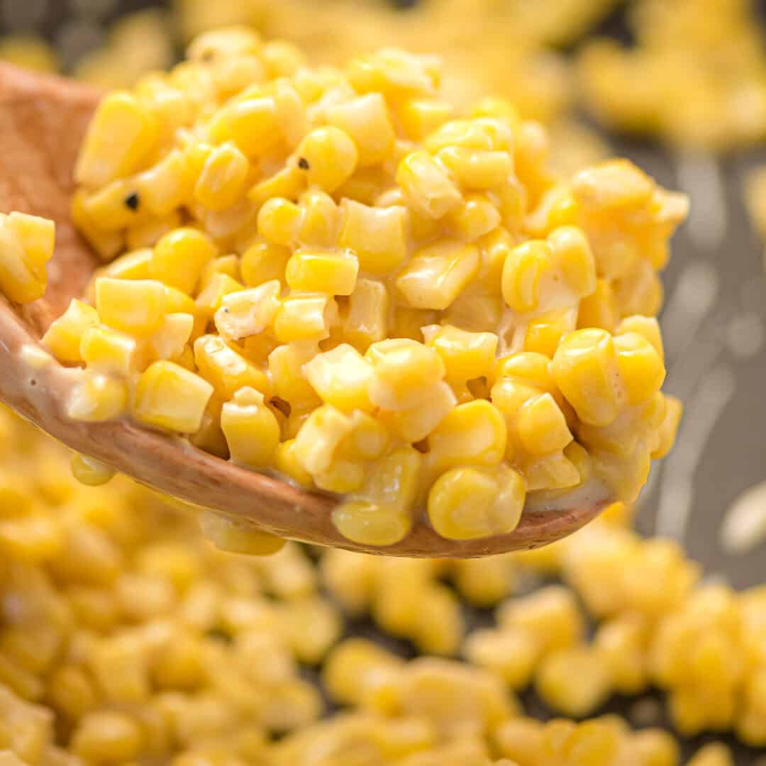 Creamy Honey Butter Skillet Corn Recipe - Build Your Bite