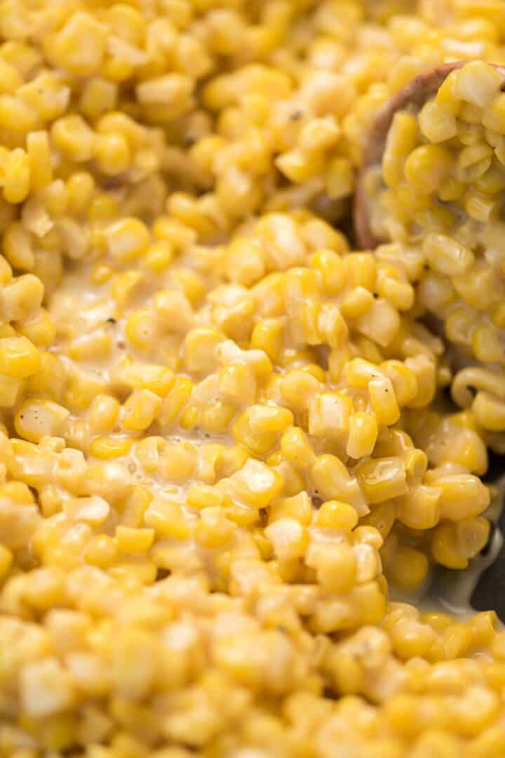 Creamy Honey Butter Skillet Corn Recipe - Build Your Bite