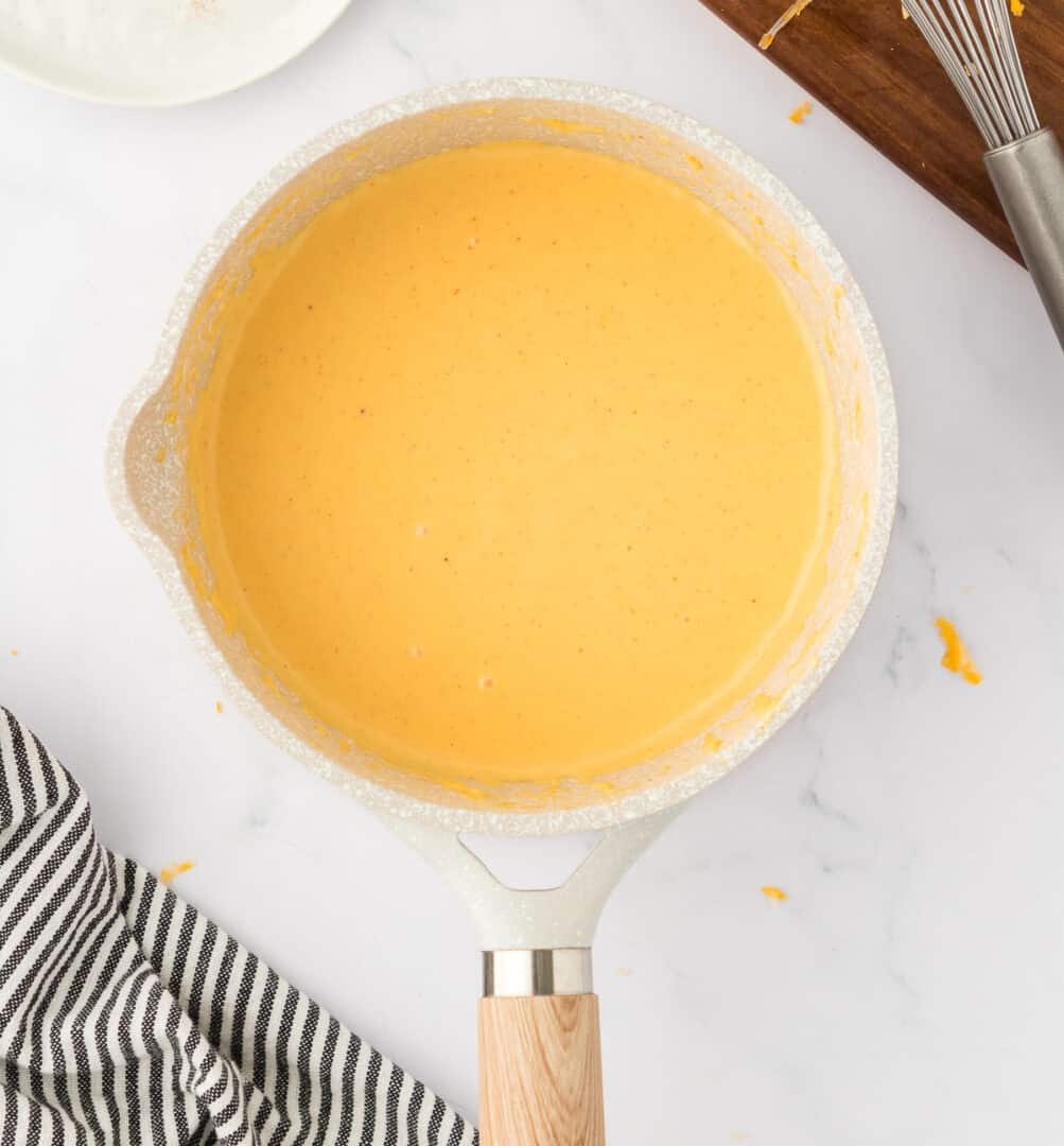 5 Minute Nacho Cheese Sauce - Build Your Bite