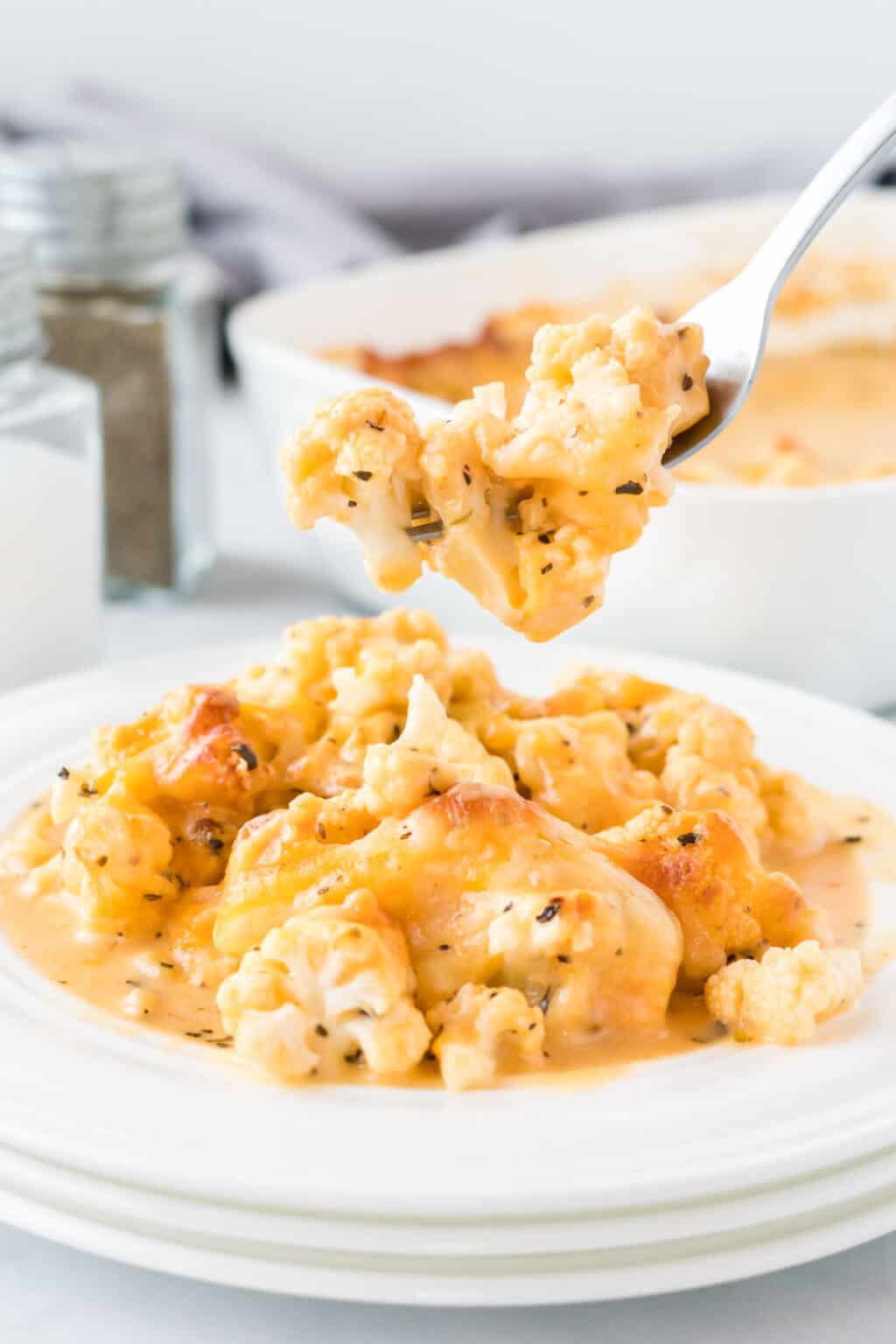 Cheesy Cauliflower - Build Your Bite