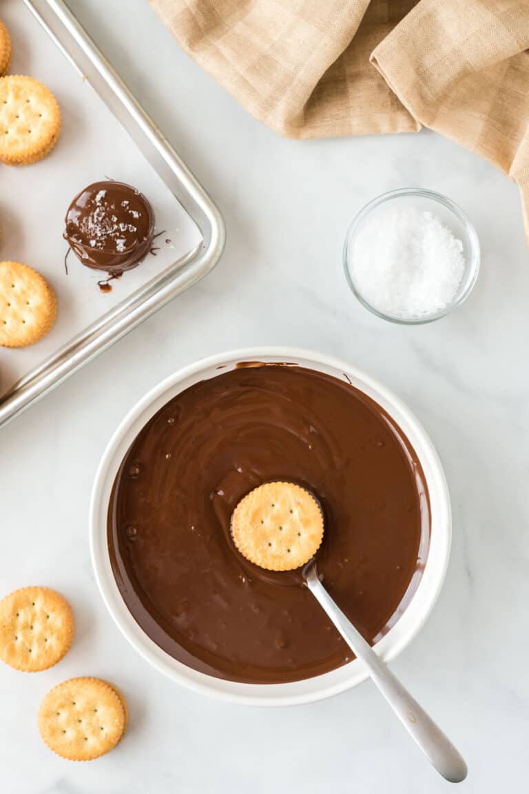 Easy Ritz Cracker Cookies Recipe - Build Your Bite