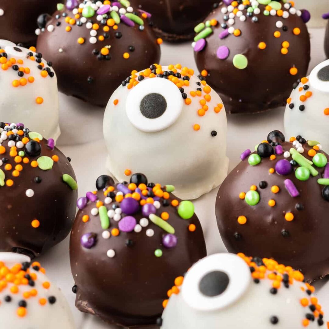 Halloween Oreo Balls - Build Your Bite