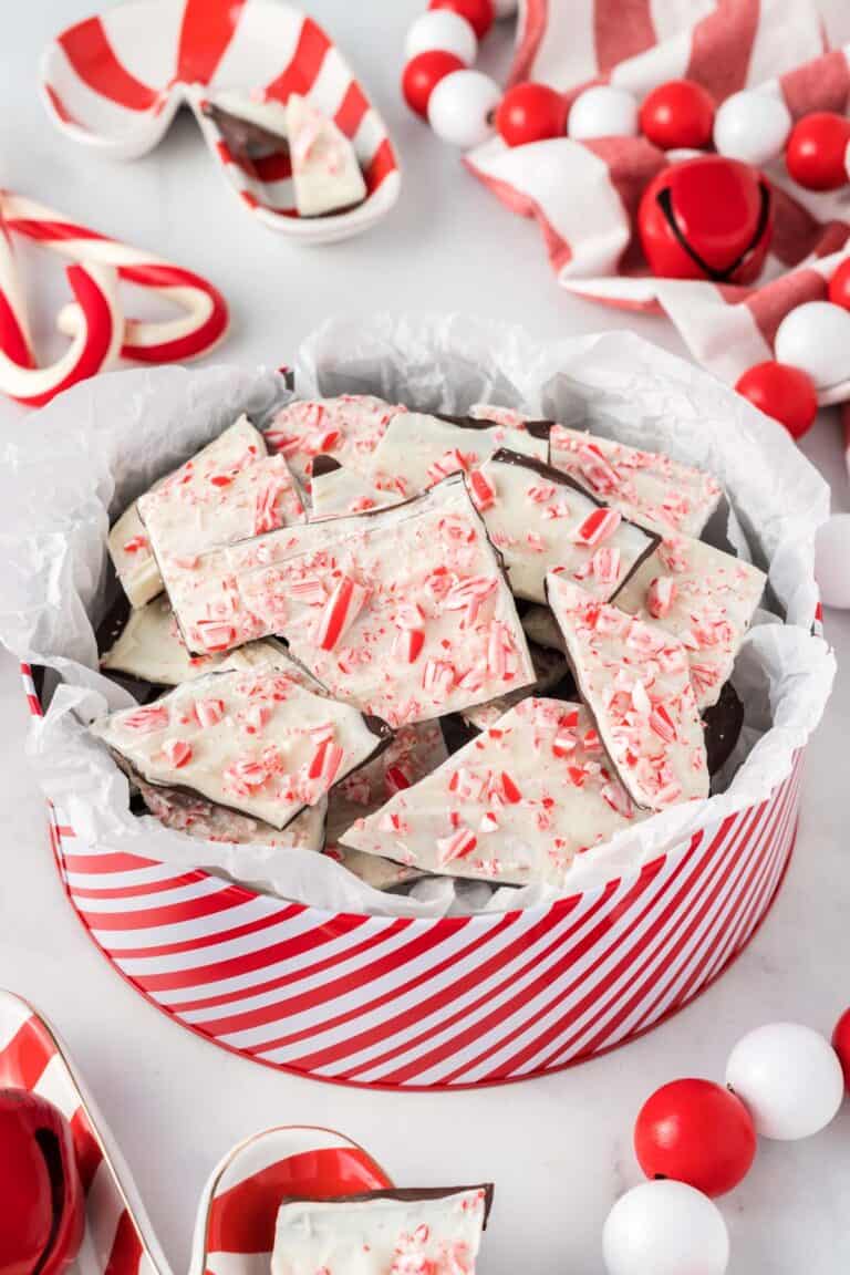 Chocolate Peppermint Bark - Build Your Bite