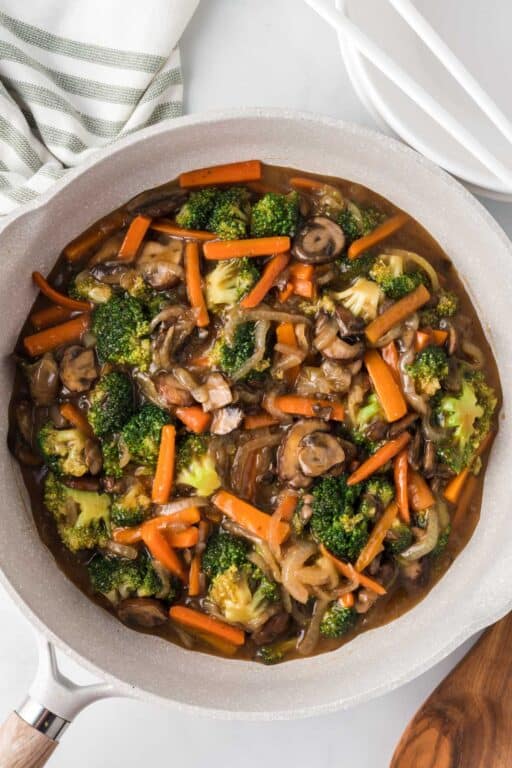 Teriyaki Vegetables - Build Your Bite