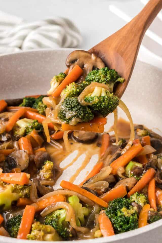 Teriyaki Vegetables - Build Your Bite
