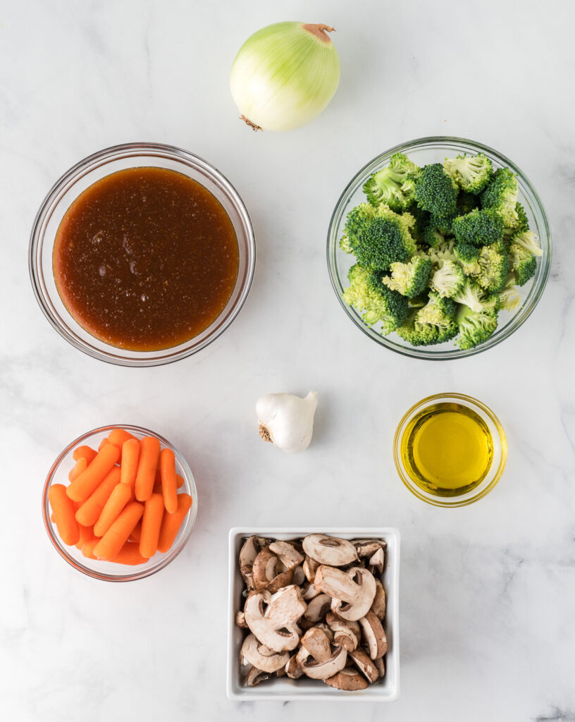 Teriyaki Vegetables - Build Your Bite