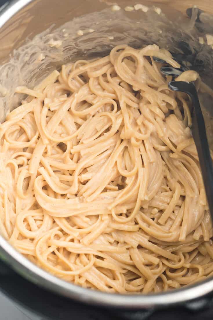 Instant Pot Creamy Pasta - Build Your Bite