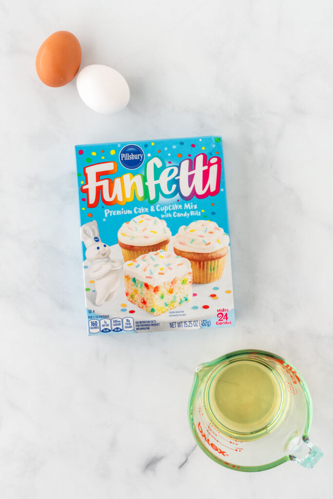 Cake Mix Funfetti Cookies - Build Your Bite